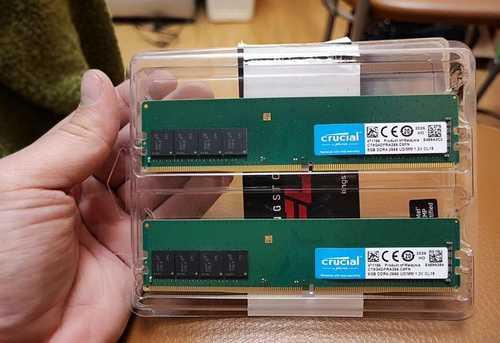 Оперативная память DDR4 8gb Crucial 2666