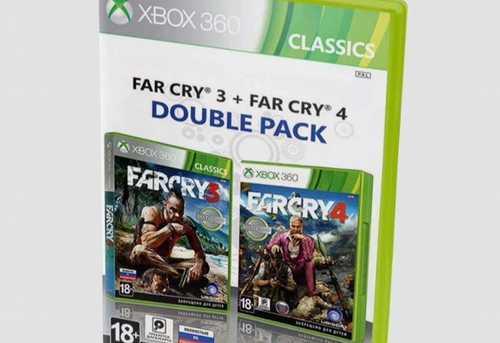 Игра FarCry 3 + FarCry 4 (xbox 360)