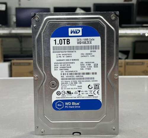 WD Caviar Blue, 1Tb, HDD, SATA III, 3.5"