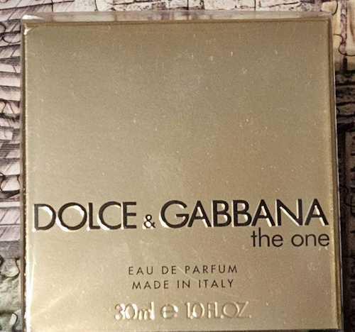 Dolce gabbana the one 30ml