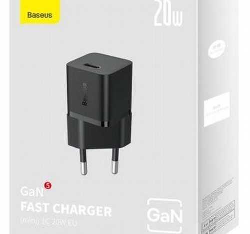 Быстрая зарядка baseus GaN5 Fast Charger 1C 20W