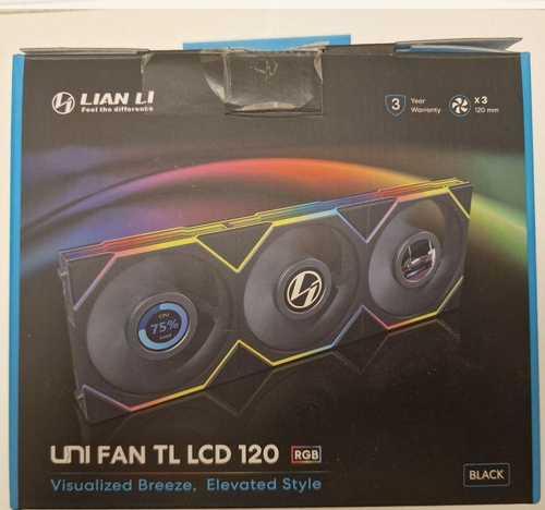 Вентиляторы Lian Li Uni Fan TL LCD 120 т