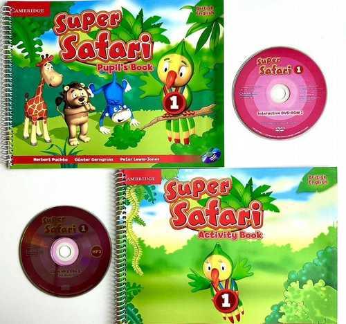 Super Safari 1 British English новые комплекты
