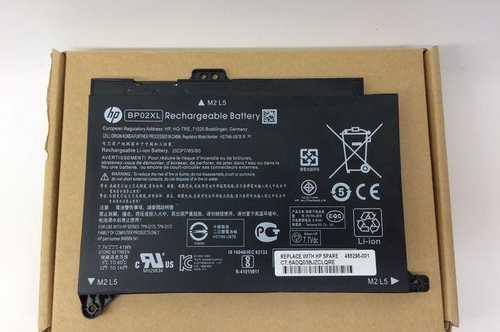 Аккумулятор BP02XL для HP Pavilion 15-AU, 15-AW