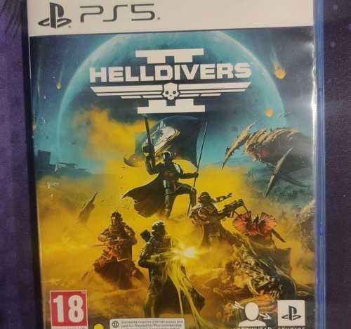 Helldivers 2 ps5 диск