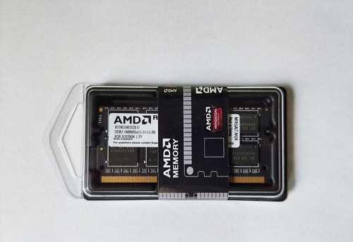 Новая оперативная память AMD DDR3 8Gb для ноутбука