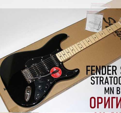 Новая электрогитара Squier Sonic Strat MN Black