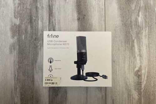 Микрофон студийный fifine K670