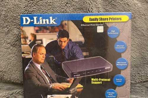 Принт-сервер D-Link DP-300+