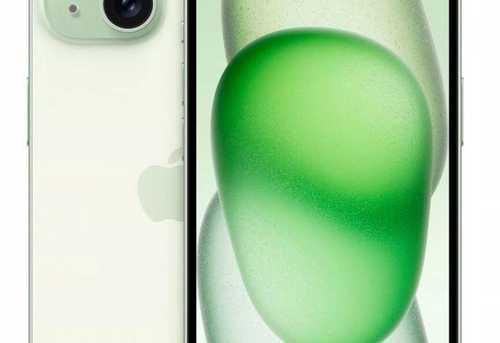 Новый iPhone 15 256Gb sim+eSim Зеленый