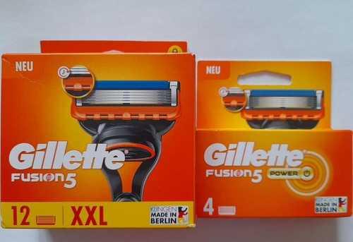 Лезвия для бритвы Gillette Fusion5 - не подделка