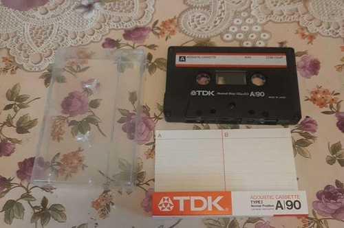 Аудиокассета с записью TDK A/90 б. У