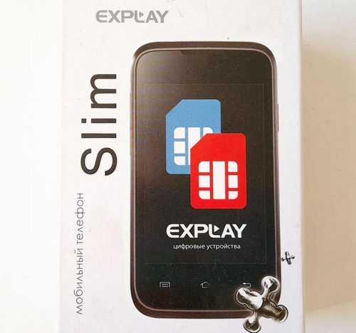 Коробка explay slim