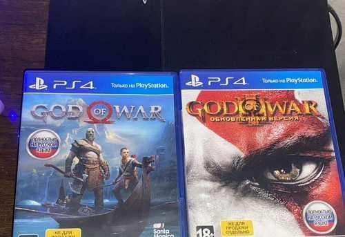 Игры для ps4 God Of War 3, God Of War 2018