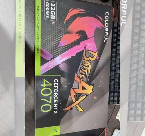 Видеокарта Colorful GeForce RTX 4070 NB EX-V