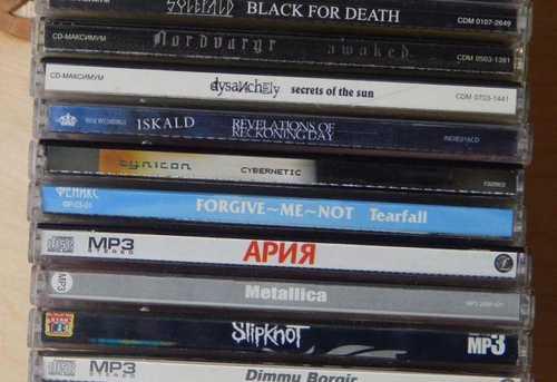 CD-диски, метал, рок