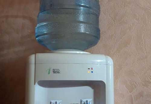 Кулер для воды настольный EcotronicH2-TN