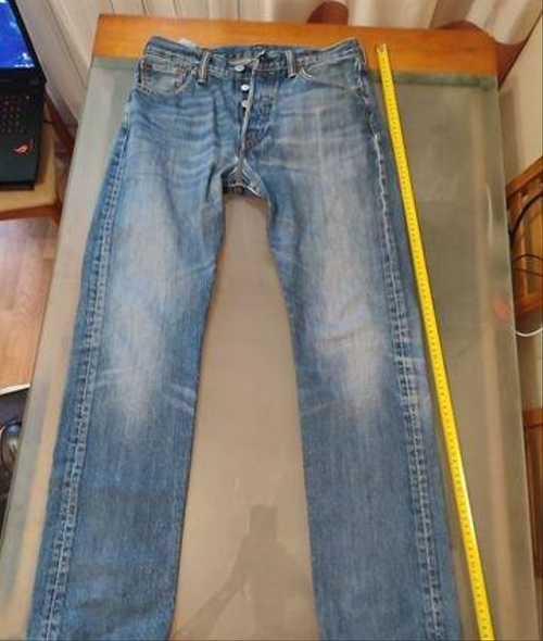 Мужские джинсы levis 501 w31 32 и w30 32