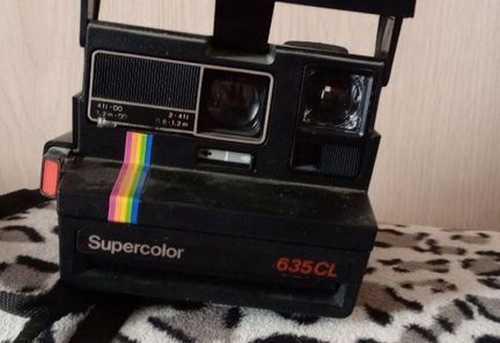 Фотоаппарат кассетный palaroid supercolor 635cl