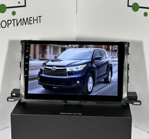 Магнитола 2GB/32 DSP, Carplay,Toyota Highlander 3