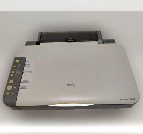 Цветной фотопринтер мфу Epson Stylus CX3700