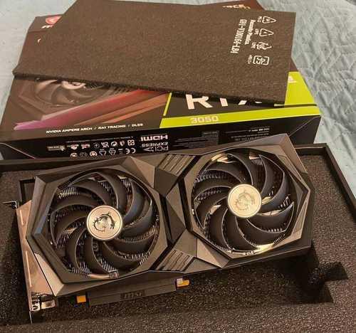 Видеокарта rtx 3050 8gb