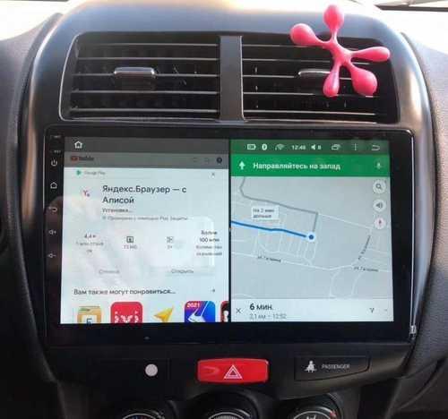 Магнитола Mitsubishi ASX Android IPS