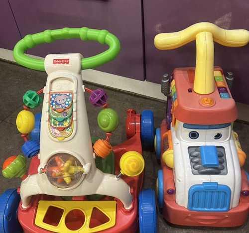 Ходунки каталка fisher price