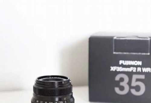 Обьектив Fujifilm 35 mm f 2.0 wr black