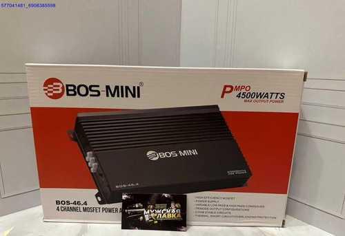 Новый усилитель BOS mini BOS-46.4 4500W