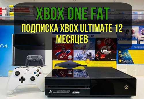 Xbox One Fat 500gb + 400 игр
