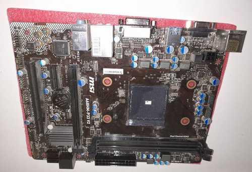 Материнская плата msi a68hm p33 v2