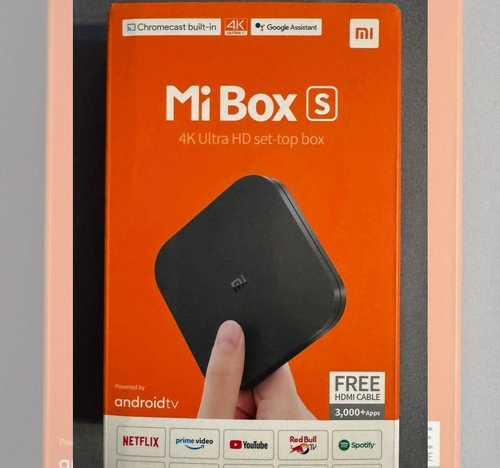 Tv приставка Xiaomi mi box s