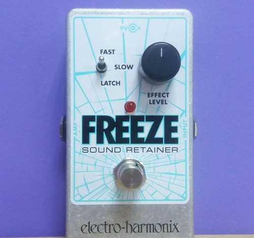 Electro-Harmonix Freeze + блок питания 9.6V