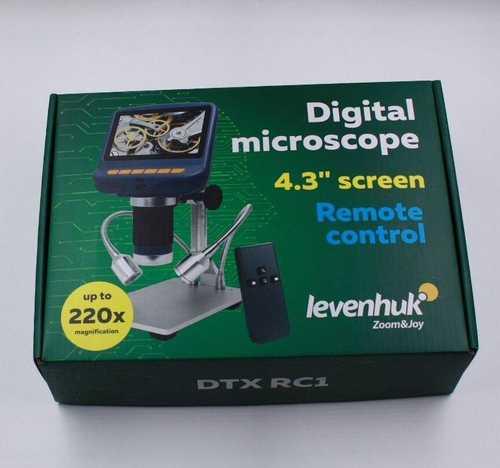 Микроскоп цифровой levenhuk DTX RC1 (новый)