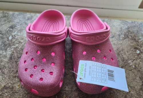 Сабо crocs для девочки j2