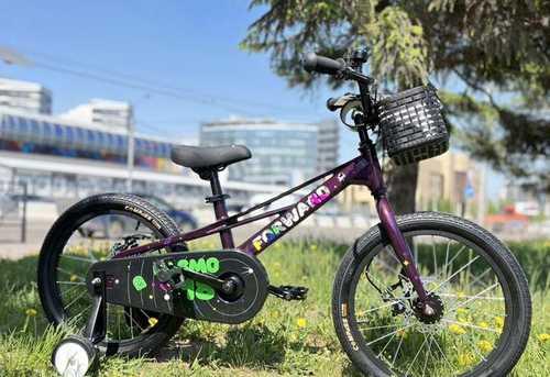 Велосипед детский Forward Cosmo 18" фиолетовый