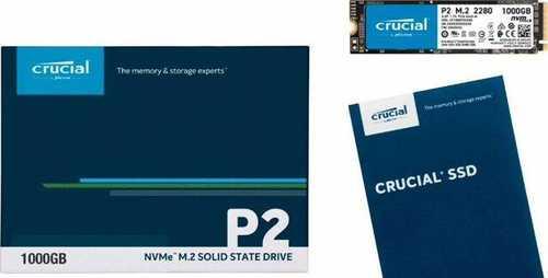 Crusial P2 SSD nvme 1000GB