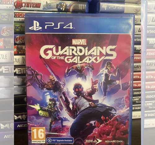 Guardians of the galaxy ps4 (б/у диск)