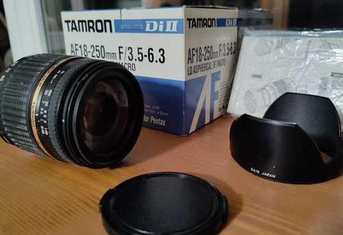 Tamron AF 18-250mm f/3.5-6.3 Di II LD, Pentax K-r