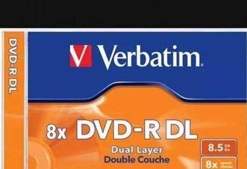 Диск Verbatim DVD-R DL 8x, 8.5GB