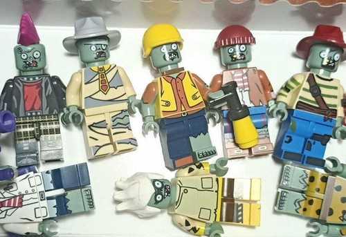 Фигурки Lego PvZ(растения против зомби)