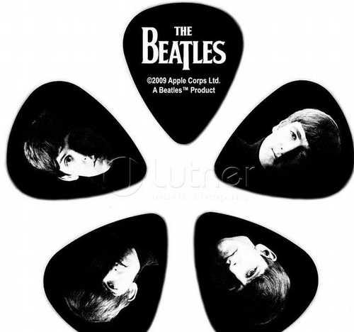 1CBK6-10B2 Meet The Beatles Медиаторы, 10шт, толстые, Planet Waves