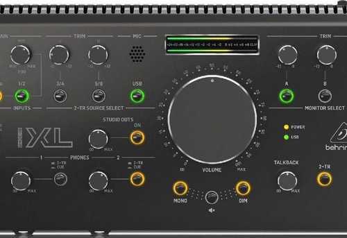 Behringer studio XL мониторный контроллер и USB