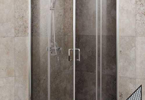 Душевой уголок BelBagno Unique A-2-85/100-P-Cr ст