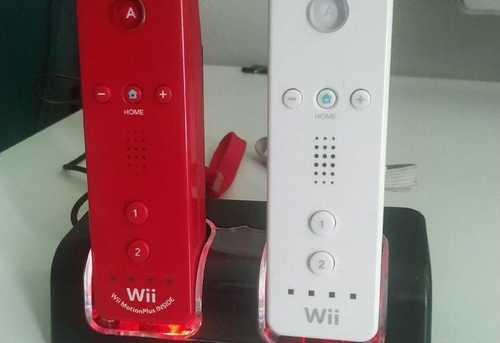 Зарядная станция + 2 аккумулятора для Nintendo Wii