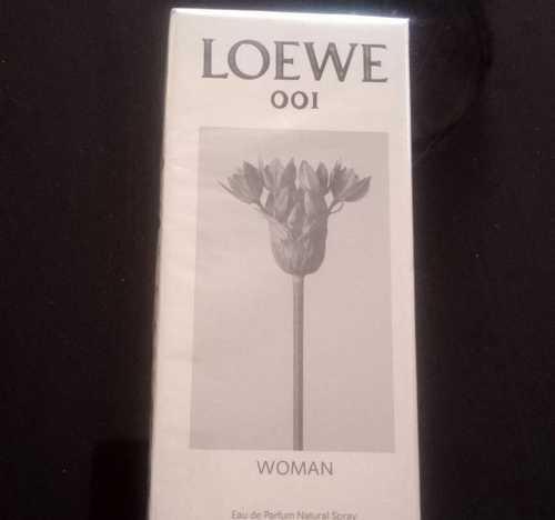 Духи женские loewe 001