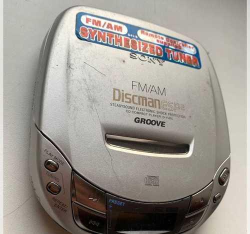 Дисковый mp3 плеер Sony Discman esp 2 d-f415