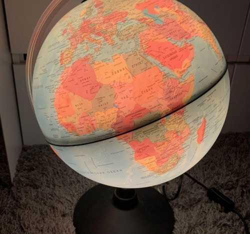 Глобус с подсветкой