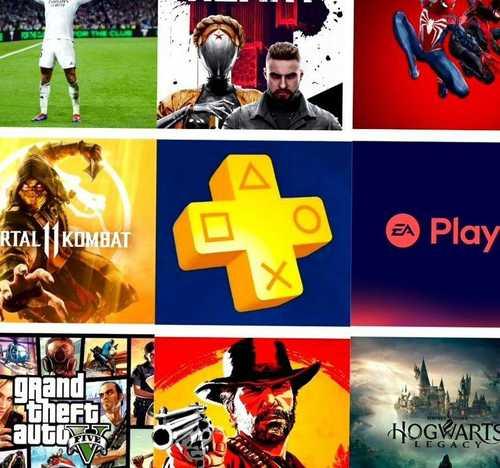 Подписка ps plus и ea play для ps4-5 348 fifa